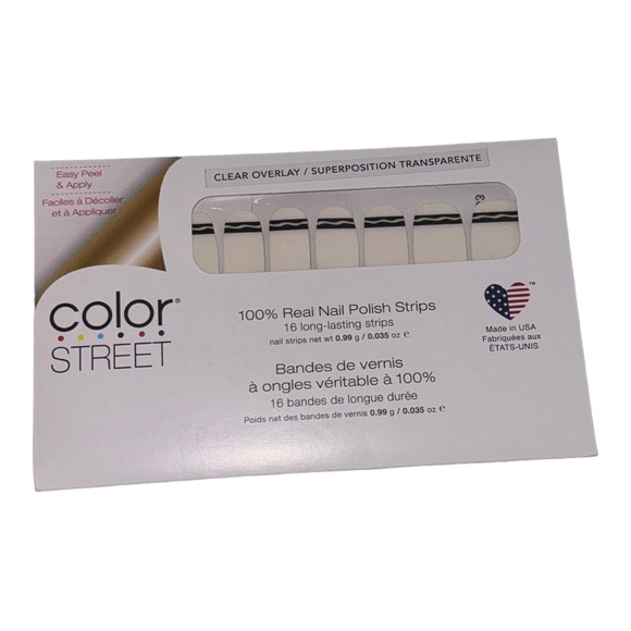 Color Street | Makeup | Nip Color Street Flying Colors Clear Overlay ...